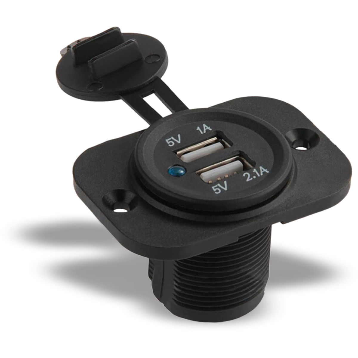 2 USB Console Seat Mobile Charger – MyAutozone.in